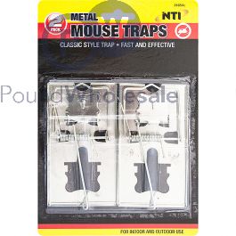 Wholesale Classic Metal Mouse Traps 2 Pack | Pound Wholesale