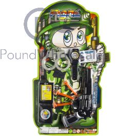 Wholesale Police Force Play Set 8pc | Pound Wholesale