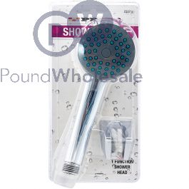 Wholesale Prima Chrome Single-function Shower Head | Pound Wholesale