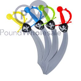 Wholesale Pirate Sword Toy Assorted Colours | Pound Wholesale