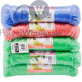 Wholesale Prima Poly Rope Pulley Line 30m Assorted Colours | Pound ...