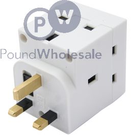 Wholesale Elpine 13a-240v-ac Bs1363 3-way Adaptor | Pound Wholesale