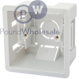 Wholesale Elpine 1-gang Dry Lining Boxes 35mm | Pound Wholesale