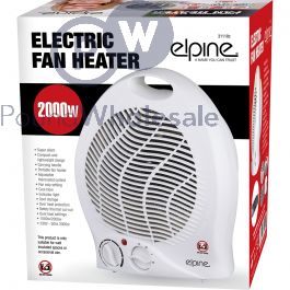 Wholesale Elpine Electric Fan Heater 2000w | Pound Wholesale
