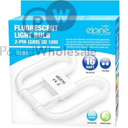 Wholesale Elpine 2-pin 2d 16w 3500k Fluorescent Light Bulb | Pound ...