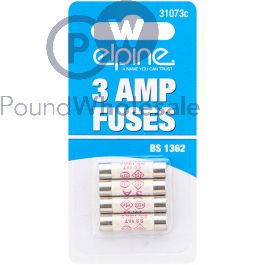 Wholesale Elpine 3amp Fuses 4 Pack Cdu | Pound Wholesale