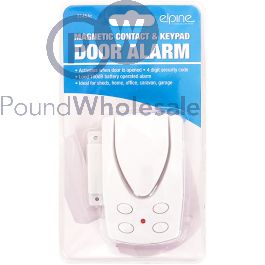 Wholesale Elpine 100db Magnetic Contact & Keypad Door Alarm | Pound ...