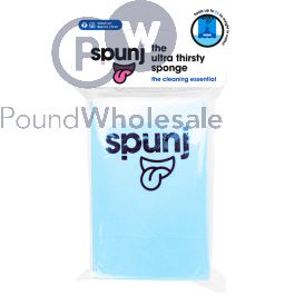 Wholesale Spunj Ultra Thirsty Absorbent Blue Sponge | Pound Wholesale