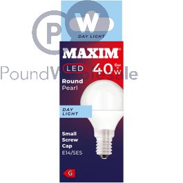 Wholesale Maxim 6w=40w Round Pearl Day Light E14 Ses Led Light Bulb ...