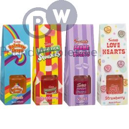 Wholesale Swizzels Sweets Reed Diffuser 4 Assorted 50ml | Pound Wholesale