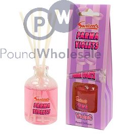 Wholesale Swizzels Parma Violets Reed Diffuser 50ml | Pound Wholesale