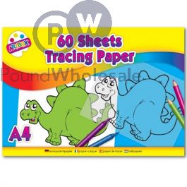 Wholesale Artbox A4 Tracing Paper 60 Sheets | Pound Wholesale