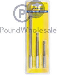 Wholesale Marksman Magnetic Bit Holder Set 3pc | Pound Wholesale