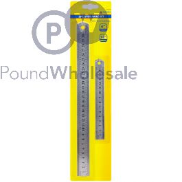 Wholesale Marksman Steel Rule Set 2pc | Pound Wholesale