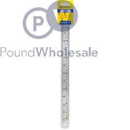 Wholesale Marksman Stainless Steel Ruler 30cm | Pound Wholesale
