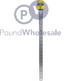 Wholesale Marksman Stainless Steel Ruler 50cm | Pound Wholesale