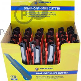 Wholesale Marksman Snap-off Knife Cutter Cdu | Pound Wholesale