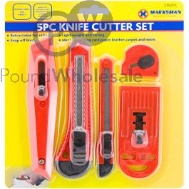Wholesale Marksman Knife Cutter Set 5pc | Pound Wholesale