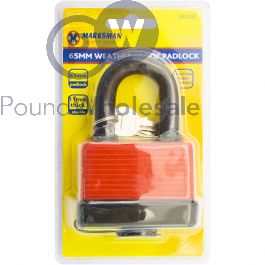 Wholesale Marksman Weatherproof Padlock 60mm | Pound Wholesale