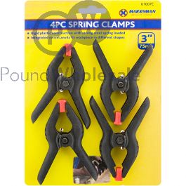 Wholesale Marksman Spring Clamps Set 3" 4pc | Pound Wholesale