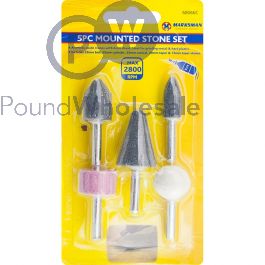 Wholesale Marksman Mounted Stone Set 5pc | Pound Wholesale