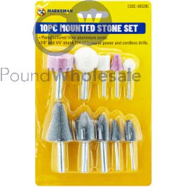 Wholesale Marksman Mounted Stone Set 10pc | Pound Wholesale