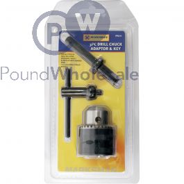 Wholesale Marksman Drill Chuck Adaptor & Key Set 3pc | Pound Wholesale
