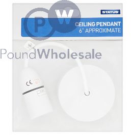 Wholesale Status 6" Ceiling Pendant Bag X 4 | Pound Wholesale
