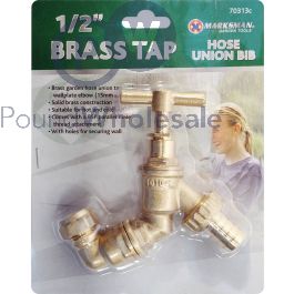 Wholesale Marksman 1/2" Hose Union Bib Brass Tap | Pound Wholesale