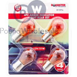Wholesale Roadster 12v/21w 581 Type Amber Indicator Car Light Bulb Set ...