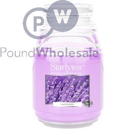 Wholesale Starlytes Lavender Scented Jar Candle 18oz | Pound Wholesale