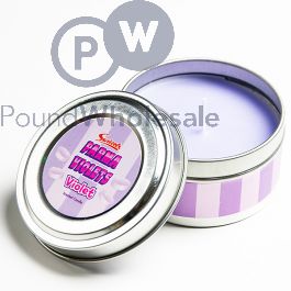 Wholesale Swizzels Parma Violets Tin Scented Candle 3oz | Pound Wholesale