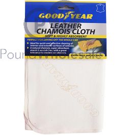 Wholesale Goodyear Natural Leather Chamois Cloth Xl | Pound Wholesale