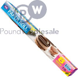 Wholesale Extra Wide Grease Proof Paper Roll 8m X 37cm | Pound Wholesale