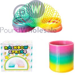 Wholesale Rainbow Spring Fidget Toy | Pound Wholesale