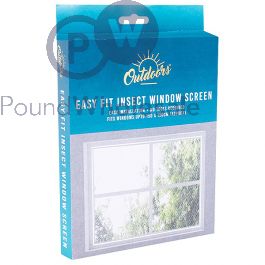 Wholesale Bello Easy Fit Insect Window Screen 150cm X 130cm | Pound ...