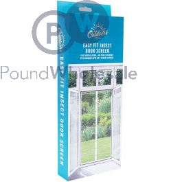 Wholesale Bello Easy Fit Insect Door Screen 90cm X 210cm | Pound Wholesale