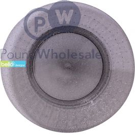 Wholesale Bello Plastic Grey Glitter Plate 26.5cm | Pound Wholesale