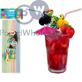 Wholesale Bello Funky Straws 15 Pack Assorted Colours | Pound Wholesale
