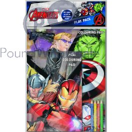 Wholesale Avengers Colouring Play Pack | Pound Wholesale