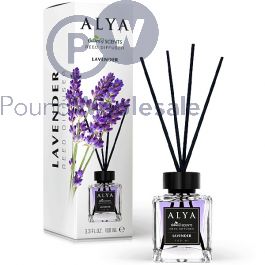 Wholesale Alya Lavender Reed Diffuser 100ml | Pound Wholesale