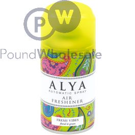 Wholesale Alya Fresh Vibes Air Freshener Automatic Spray 250ml | Pound ...