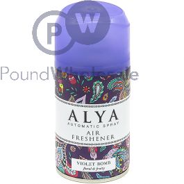 Wholesale Alya Violet Bomb Air Freshener Automatic Spray 250ml | Pound ...