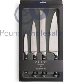 Wholesale Orient Origin Knife Set 4pc | Pound Wholesale