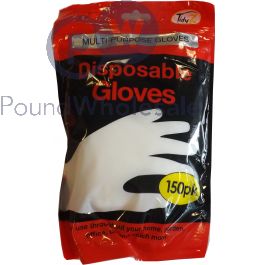 Wholesale Tidyz Multipurpose Disposable Gloves 150 Pack | Pound Wholesale