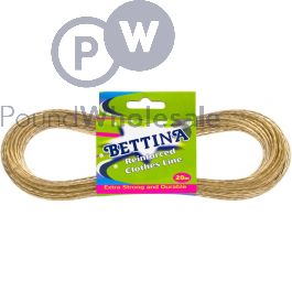 Wholesale Bettina Reinforced Steel Core Washing Line 20m | Pound Wholesale