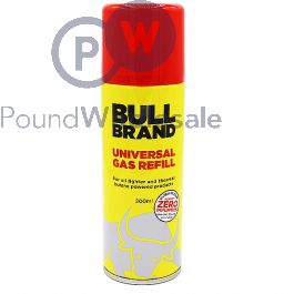 Wholesale Bull Brand Universal Gas Refill 200ml | Pound Wholesale