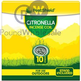 Wholesale Pestshield Citronella Incense Coils 10 Pack | Pound Wholesale