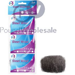 Wholesale Did Steel Wool Set 3 Pack | Pound Wholesale