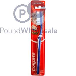 Wholesale Colgate Double Action Medium Toothbrush | Pound Wholesale